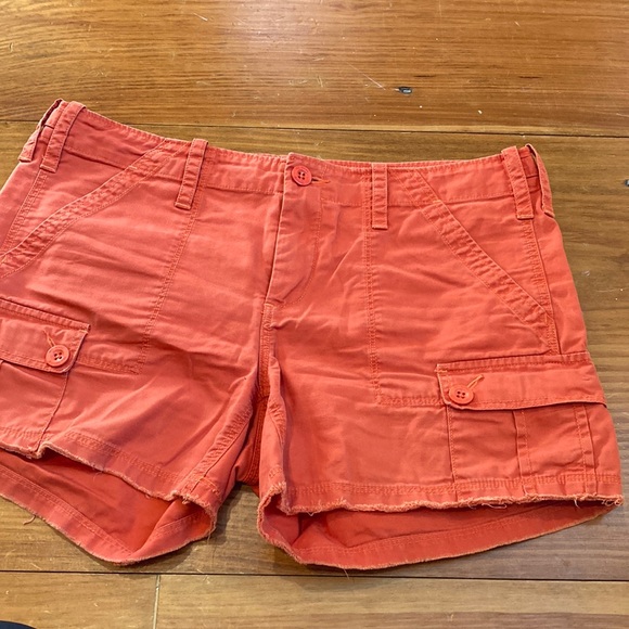 Paper Boat | Shorts | Paper Boat 6 Orange Melon Tattered Shorts Cargo ...